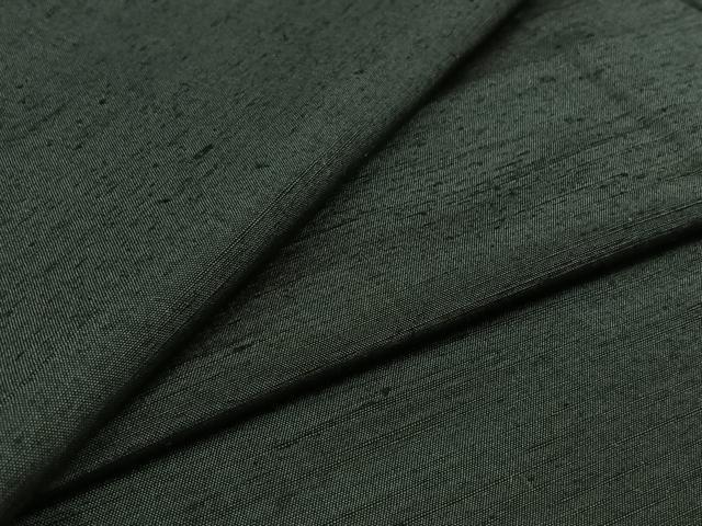 平和屋着物▽男性　紬　単衣　百入茶色　正絹　逸品　AABB5240jh