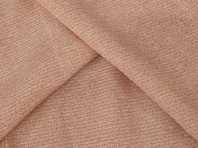 平和屋着物＊夏物　江戸小紋　絽　南天文　反端付き　正絹　逸品　未使用　AABB5956st