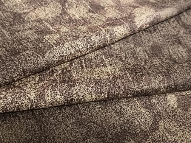 平和屋着物●上質な小紋　草木文　正絹　逸品　AABB6333zg