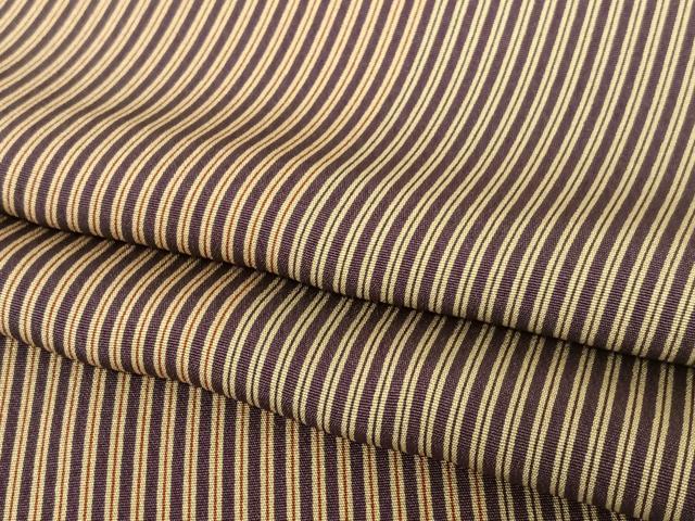 平和屋着物●上質な小紋　縞　正絹　逸品　未使用　AABB6370zg