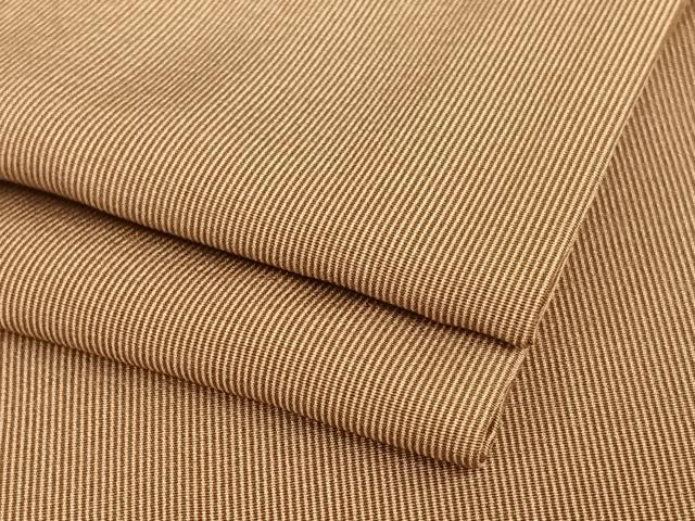 平和屋着物●江戸小紋　万筋　焦香色×飴色　正絹　逸品　AABB6385zg