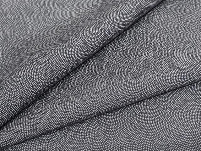 平和屋着物＊夏物　江戸小紋　絽　鮫小紋柄　正絹　逸品　AABB6733jd