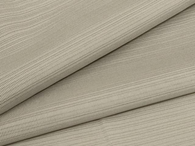 平和屋着物＊夏物　色無地　絽　絹鼠色　正絹　逸品　AABB6777jd