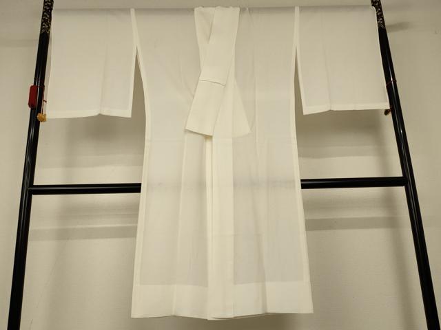 平和屋着物＊夏物　長襦袢　絽　鳥の子色　正絹　逸品　AABB6797jd