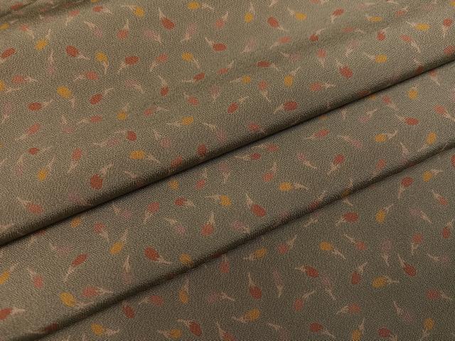 平和屋着物●上質な小紋　成り物　正絹　逸品　AABB7253ph