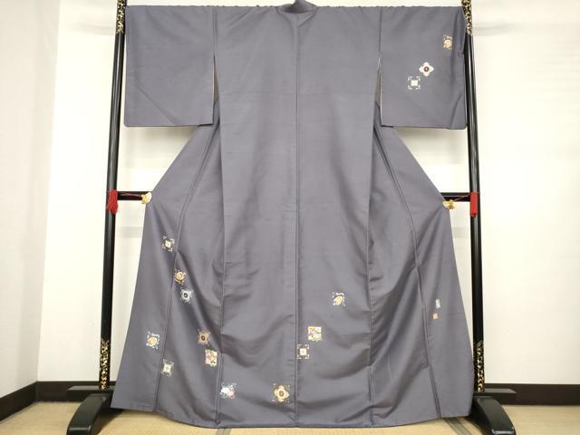 平和屋着物●本加賀友禅作家　久恒俊治　訪問着　彩陶　すずのき絹絵屋　正絹　逸品　AABB7328ck