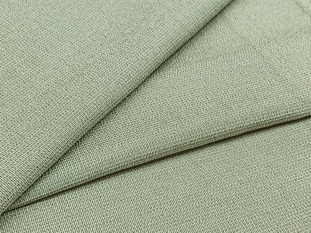 平和屋着物▽本塩沢　単衣　格子　正絹　逸品　AABB7730jh