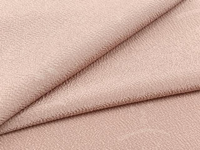 平和屋着物▽上質な色無地　単衣　桃花色　正絹　逸品　AABB7743jh