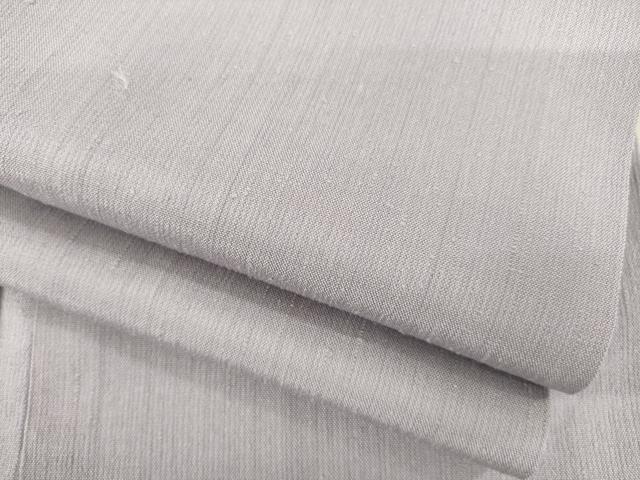 平和屋着物●上質な紬　色無地　薄色　正絹　逸品　AABB7887ck