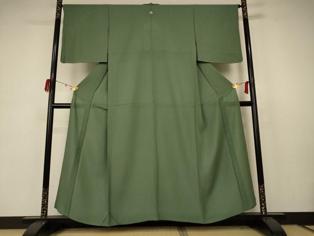 平和屋着物○紅花紬 米沢 横段文 正絹 逸品 AAAX8080cs 平和屋着物