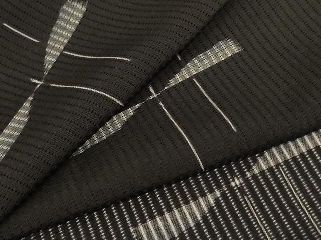 平和屋着物＊夏物　絽芭蕉　縦絽　勝虫　正絹　逸品　AABB8313jd