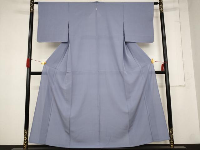 平和屋着物＊夏物　色無地　絽　紅掛空色　正絹　逸品　未使用　AABB8647st