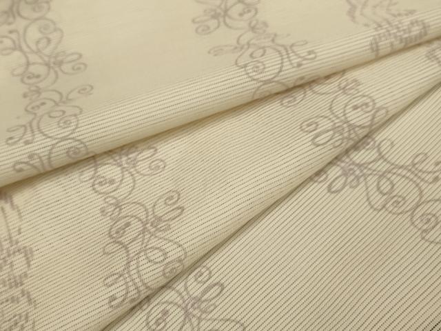 平和屋着物＊夏物　小紋　絽　花間道　洗える着物　AABB8800sx