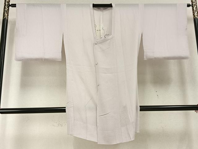 平和屋着物▽道行コート　スリーシーズン　春夏秋　塵除け　草花文　ロングコート　正絹　逸品　AABC0378fy