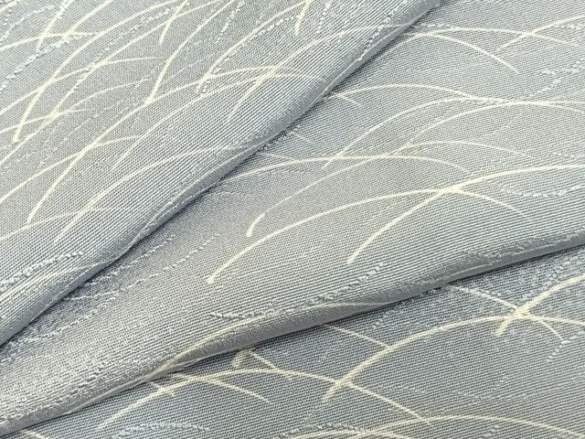 平和屋着物▽上質な小紋　単衣　芝文　正絹　逸品　AABC0529fy