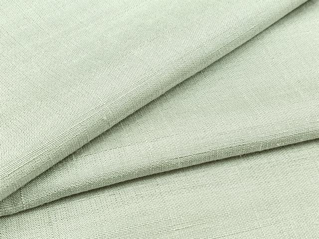 平和屋着物▽上質な紬　単衣　絹鼠色　正絹　逸品　AABC1230jh