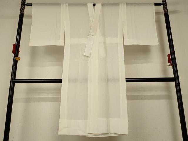 平和屋着物＊夏物　長襦袢　絽　鳥の子色　正絹　逸品　AABC1804jd