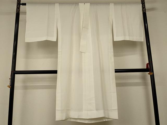 平和屋着物＊夏物　長襦袢　絽　生成り色　洗える着物　AABC1845jd