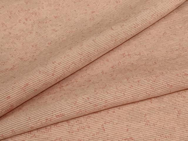 平和屋着物＊夏物　小紋　絽　霞文　正絹　逸品　AABC1873jd