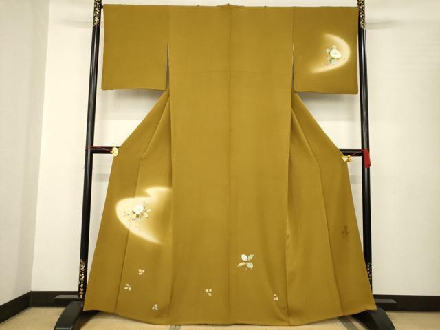 平和屋着物●訪問着　作家物　花籬文　正絹　逸品　AABC1953ck