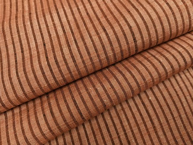 平和屋着物●上質な紬　間道　正絹　逸品　AABC2588ph