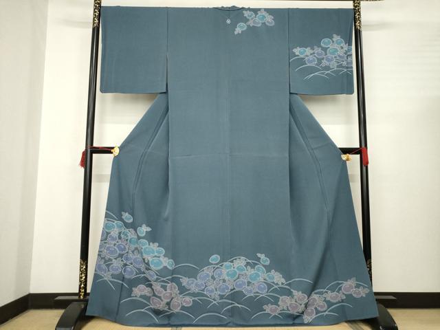 平和屋着物●訪問着　光琳菊　正絹　逸品　AABC3204ck