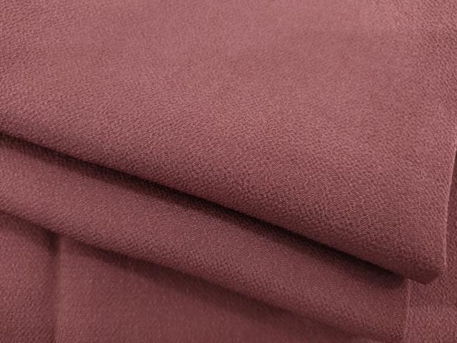 平和屋着物●色無地　浅蘇芳色　洗える着物　AABC3211ck