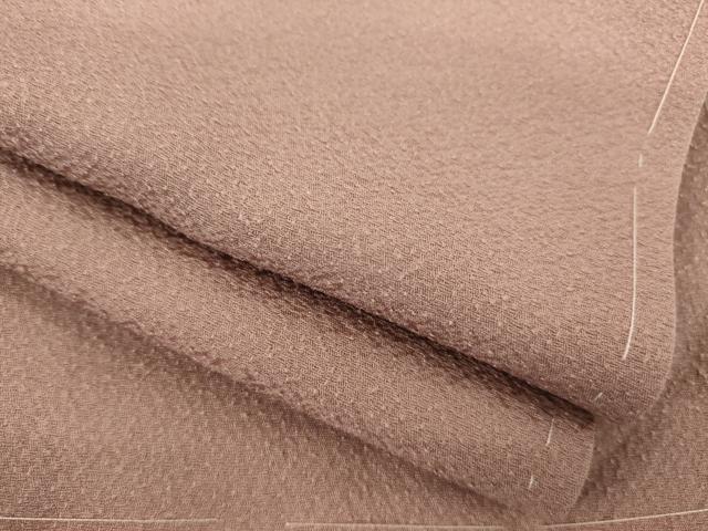 平和屋着物●上質な色無地　鴇浅葱色　正絹　逸品　未使用　AABC3244ck