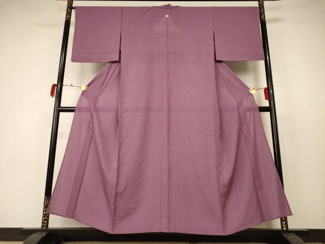 平和屋着物＊夏物　色無地　絽　鴇浅葱色　正絹　逸品　AABC3485jd