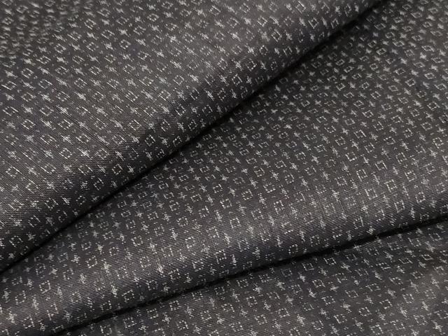 平和屋着物＊夏物　男性　上布　絣柄　麻　逸品　AABC3501jd