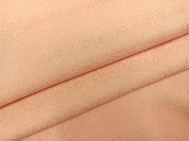 平和屋着物●上質な色無地　赤香色　正絹　逸品　未使用　AABC3677ph