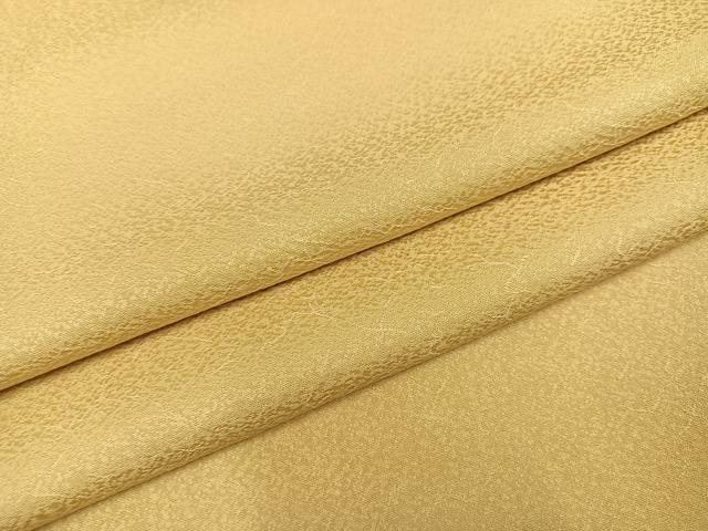 平和屋着物●上質な色無地　蜂蜜色　西武百貨店扱い　正絹　逸品　未使用　AABC3693ph