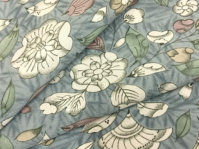 平和屋着物▽小紋　単衣　辻が花　洗える着物　未使用　AABC3827fy