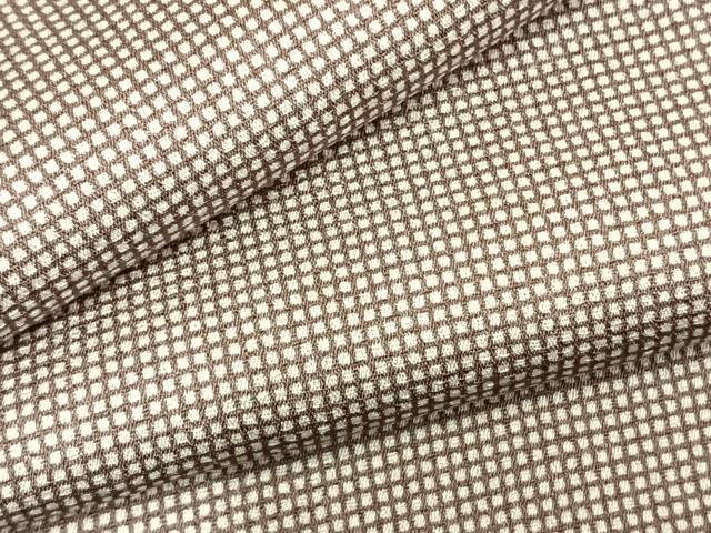 平和屋着物▽江戸小紋　単衣　角通し　洗える着物　AABC3874fy