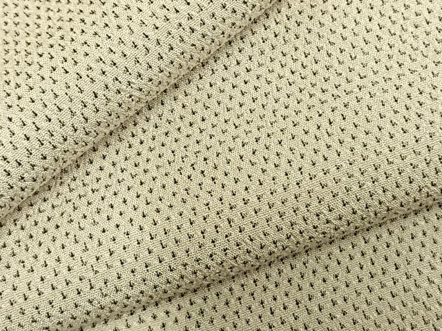 平和屋着物▽白鷹お召　単衣　蚊絣　正絹　逸品　未使用　AABC3984fy