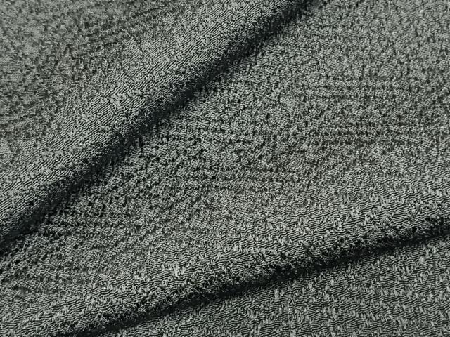 平和屋着物▽上質な色無地　単衣　鉄御納戸色　正絹　逸品　未使用　AABC4009fy