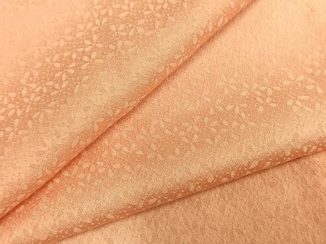 平和屋着物▽上質な小紋　単衣　花尽くし　正絹　逸品　AABC4076fy