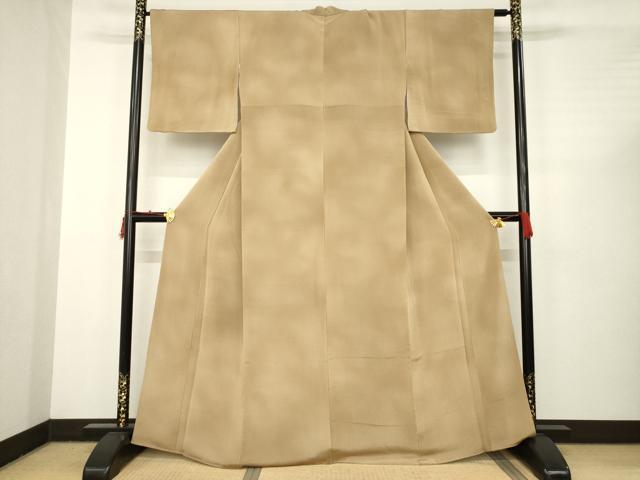 平和屋着物●上質な小紋　霞文　暈し染め　正絹　逸品　AABC4154ck