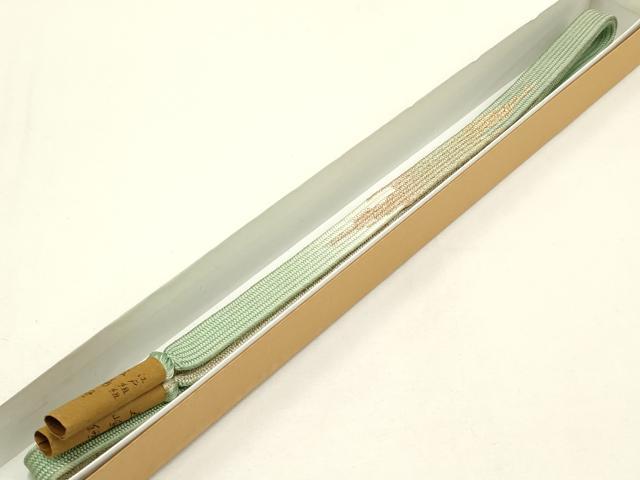 平和屋着物●無形文化財　江戸組紐　五嶋紐　帯締め　高麗組　暈し　金糸　逸品　新品　AABC4339ay