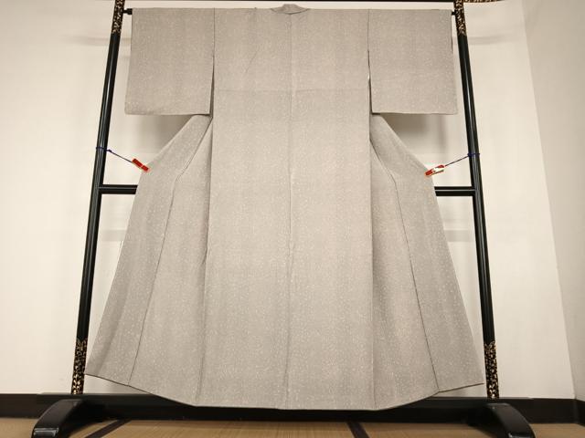 平和屋着物●江戸小紋　鮫小紋柄　正絹　逸品　未使用　AABC4997zg