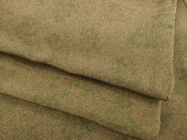 平和屋着物●江戸小紋　国宝平等院雲中供養菩薩五十二　正絹　逸品　AABC6118ck