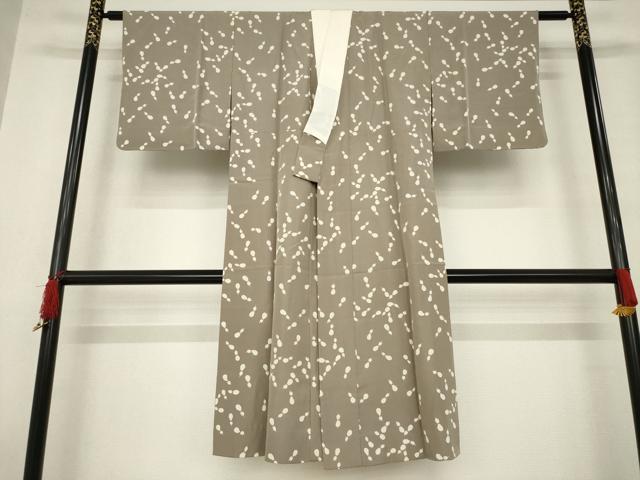 平和屋着物●長襦袢　無双仕立て　瓢箪　正絹　逸品　AABC6129ck