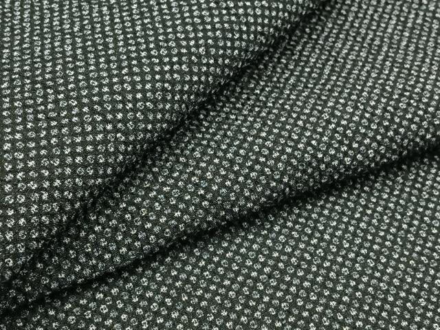 平和屋着物▽男性　小紋　単衣　行儀　AABC6783jh