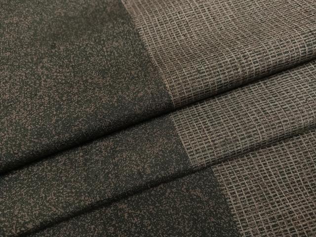 平和屋着物●上質な小紋　間道　高島屋扱い　正絹　逸品　AABC6813ph