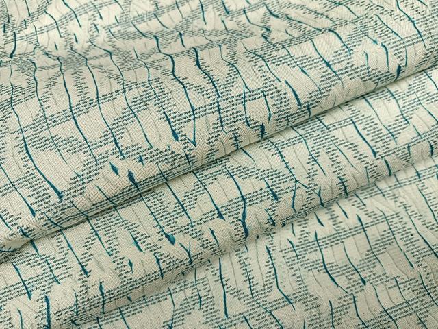 平和屋着物●上質な小紋　絞り　幾何学文　正絹　逸品　AABC6825ph