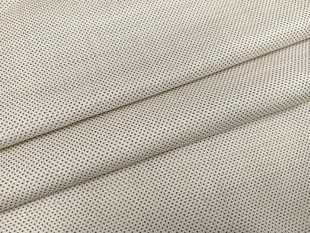 平和屋着物●本場大島紬　白大島　カタス7マルキ　ますいわ屋扱い　正絹　逸品　AABC6845ph