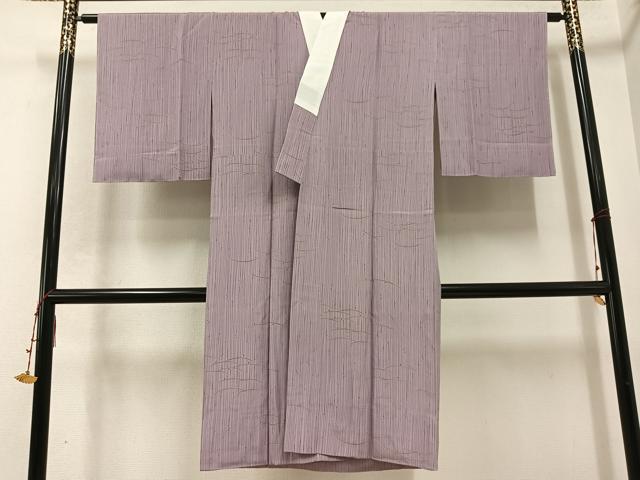 平和屋着物●長襦袢　無双仕立て　露芝文　正絹　逸品　未使用　AABC6851ph
