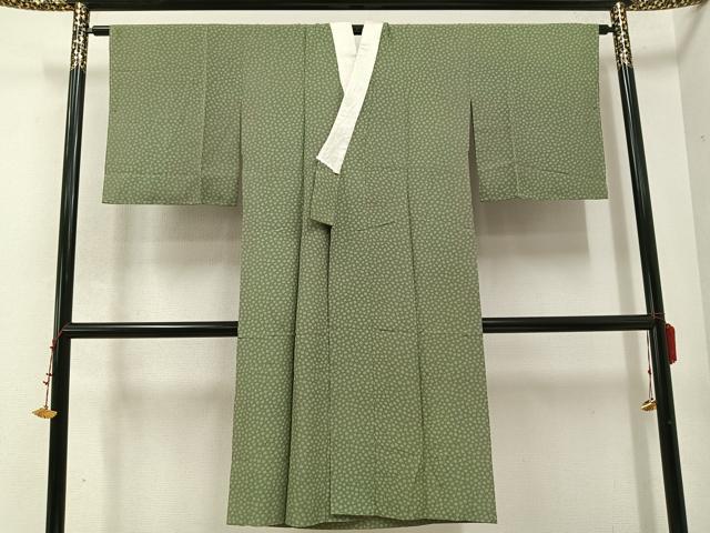 平和屋着物●長襦袢　無双仕立て　花尽し　正絹　逸品　未使用　AABC6853ph