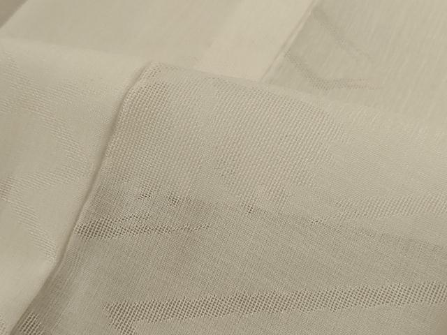 平和屋着物＊夏物 長襦袢 舞花紋紗 白色 AABC6883jd