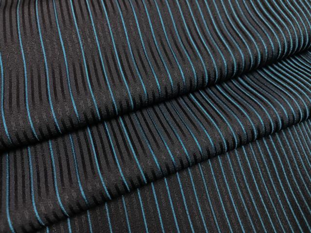 平和屋着物●上質な小紋　間道　さが美扱い　正絹　逸品　AABC8021ph